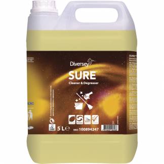 Diversey SURE Cleaner & Degreaser grundrens 5 liter