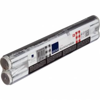 Alufolie 20m x 29cm 2x20m i PE folie sølv
