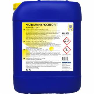 Novadan Klor - Natriumhypochlorit 22kg
