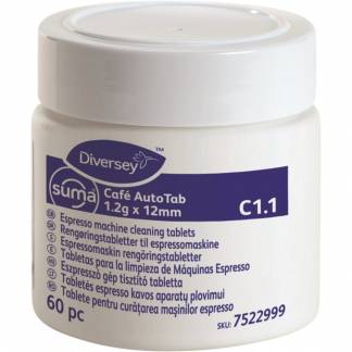 Diversey Suma Café Auto Tab C1.1 kaffemaskinerens 60stk