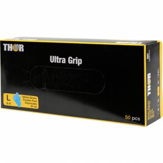 THOR Ultra Grip Long Engangshandske L nitril fish Scale textureret ...