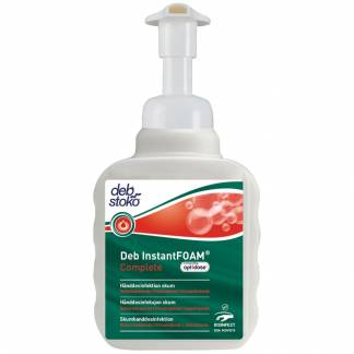 Deb InstantFOAM Complete Optidose hånddesinfektion 400ml 80% ethanol