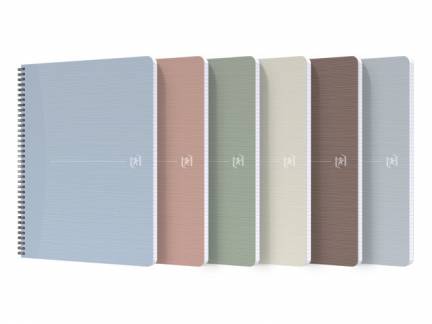 Oxford My Rec'Up A4 notesbog med dobbelttråd kvadreret