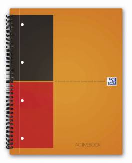 Oxford International ActiveBook A4+ linieret
